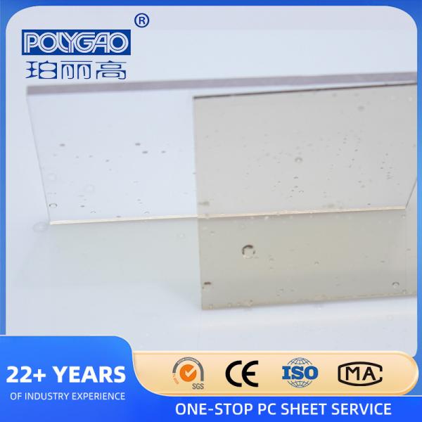 Quality Unbreakable clear Plastic Glass Sheet Pc Polycarbonate Sheet Solid Sunlight for sale