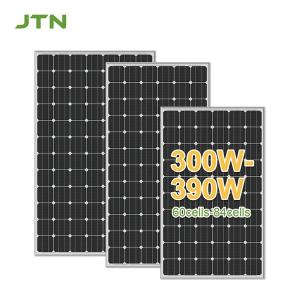 Quality All Black BIPV Poly Mono Solar Panel 370W Customized for sale