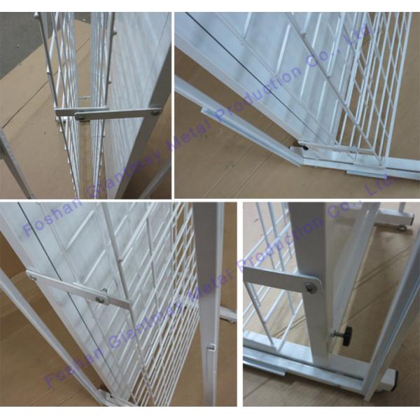 Quality Snack Shelf Biscuits Stand Metal Wire Mesh Display Rack for sale
