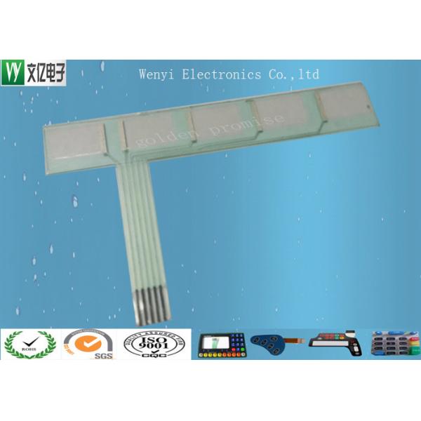 Quality EMI Shield Flexible Capacitive Touch Keypad / Custom Printed Membrane Touch for sale