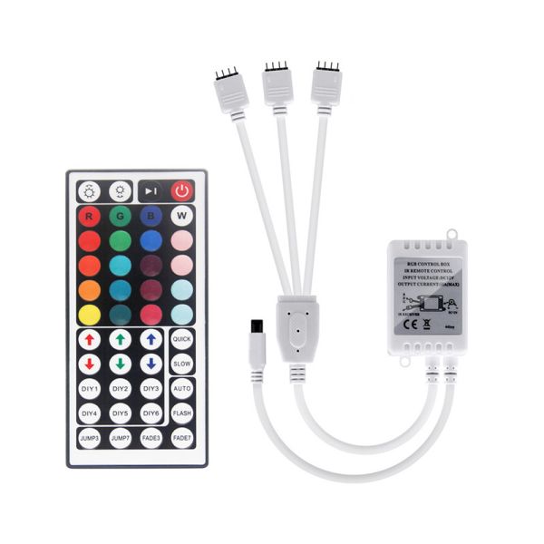 Quality IR Remote Control LED RGB Controller DC12V Mini 24 Key 44 Key for sale