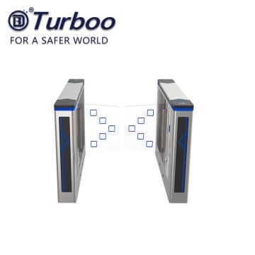 Quality Automatic Pedestrian Swing Gate , Access Control Biometric Security System 40w for sale