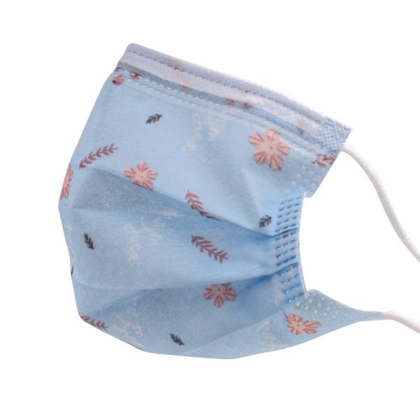 Quality PFE≥95% GBT38880-2020 Children's Disposable Face Masks 3Ply Flat Type for sale