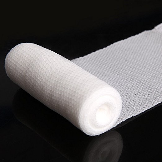 Quality 30gsm PBT Elastic Bandage Medical Gauze Bandage Good Elasticity for sale