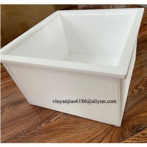 Quality Acid and Alkali Resistant PTFE Overflow Tank Wet Process Circulation For Wafer for sale