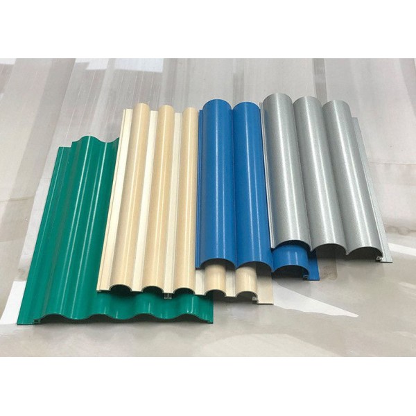 Quality Hook On Corrugated Ceiling Tiles 2x4m Polyester Powder Coating for sale