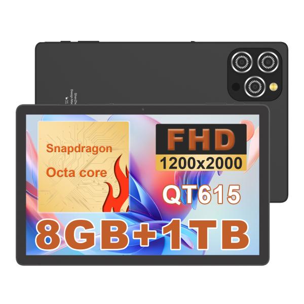 Quality C Idea CM10016 Plus 10.36-Inch Android 16 Business Tablet 8-Core 8GB 1TB Storage FHD Touch Screen Computer (Black) for sale