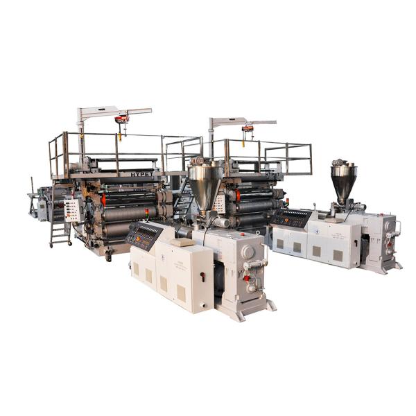 Quality Waterproof Flooring Plastic Board Extrusion Machine 1220 Width for sale