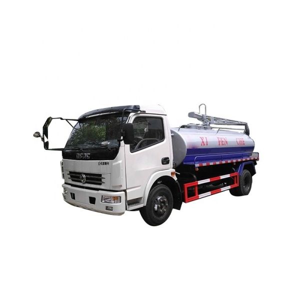 Quality 110 Kw Euro 4 Diesel Mini Vacuum Sewage Suction Truck for Manual Sewage Disposal for sale