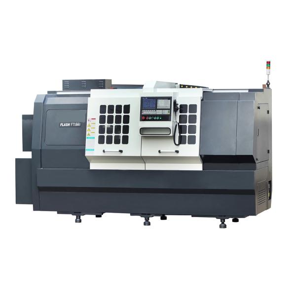 Quality Precision Tailstock Flatbed CNC Machine FTL660 For Shaft Machining for sale
