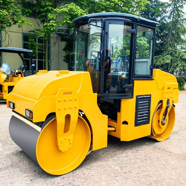 Quality 6ton 7ton 8ton Road Roller Diesel Vibratory Double Drum Road Roller Compactor for sale