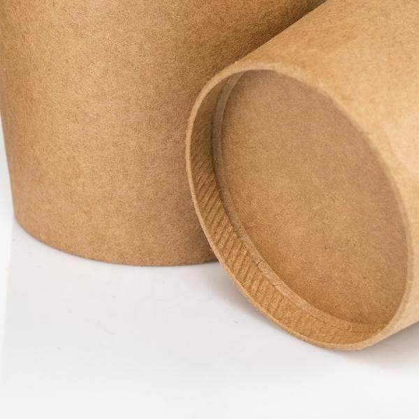 Quality 8 Ounce Biodegradable Disposable Paper Cups Kraft Paper Single Wall Coffee Cups for sale