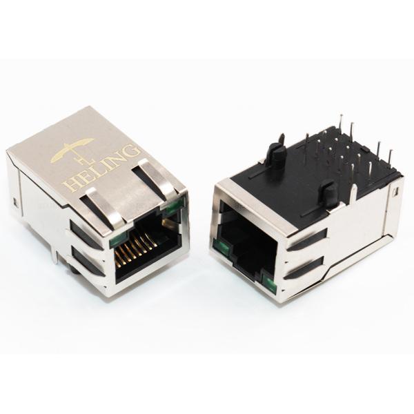Quality R / A 1000 Base - T Integrated Magnetics RJ45 , Ethernet Lan RJ45 Connector for sale