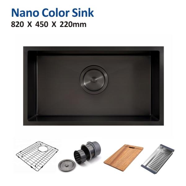 Quality 32 Undermount Stainless Steel Sink , 82x45 Brushed Stainless Steel Undermount for sale