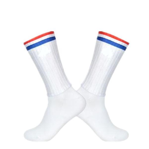 Quality double cylinder socks Customized Solid Color Anti-Slip Sport SocksLZ-22-RD005 for sale