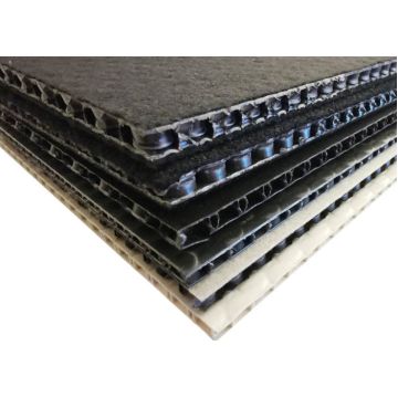 Quality Pallet Pack Box Textured Layer 4mm PP Honeycomb Board for sale