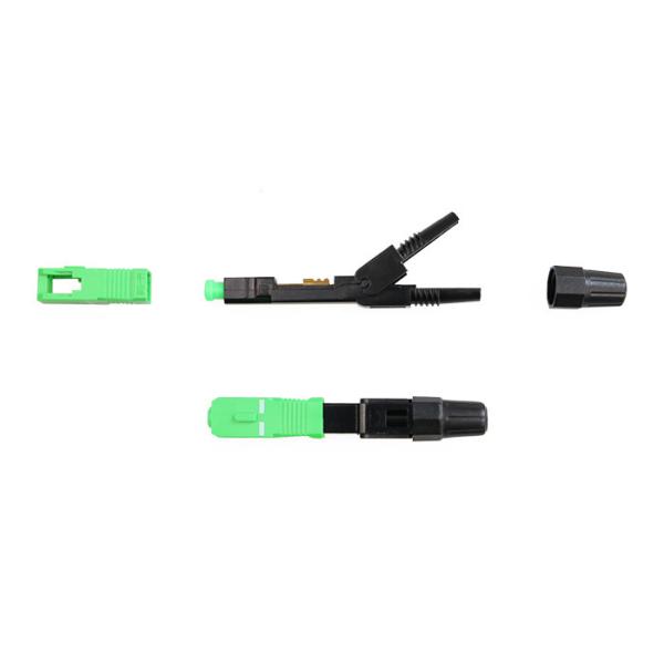 Quality FTTB FTTH 52mm Field Assembly Optical Connector for sale
