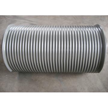 Quality 800mm Diameter Lebus Grooved Drum Sleeves High Polymer Gray for sale