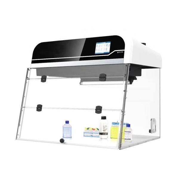 Quality 360 Degree Visibility Clean Workstation for Sample Preparation in PCR Laboratori for sale