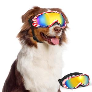 Quality Dog Sunglasses Pet Glasses Eye Wear for Snow Beach Motorcycle Dog Goggles Breed for sale