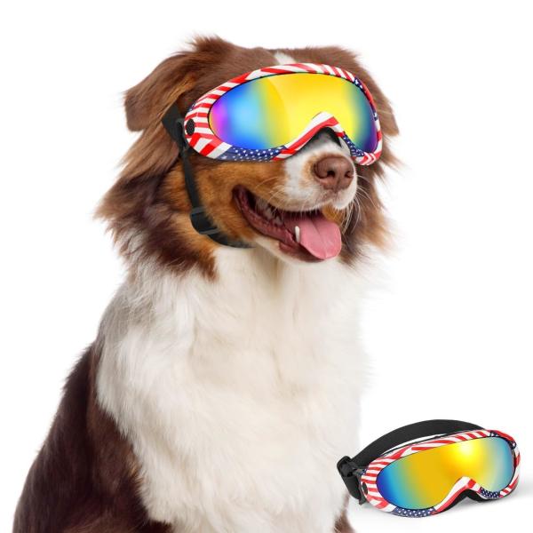Quality Dog Sunglasses  Pet Glasses Eye  Wear for Snow Beach Motorcycle Dog Goggles Breed for sale