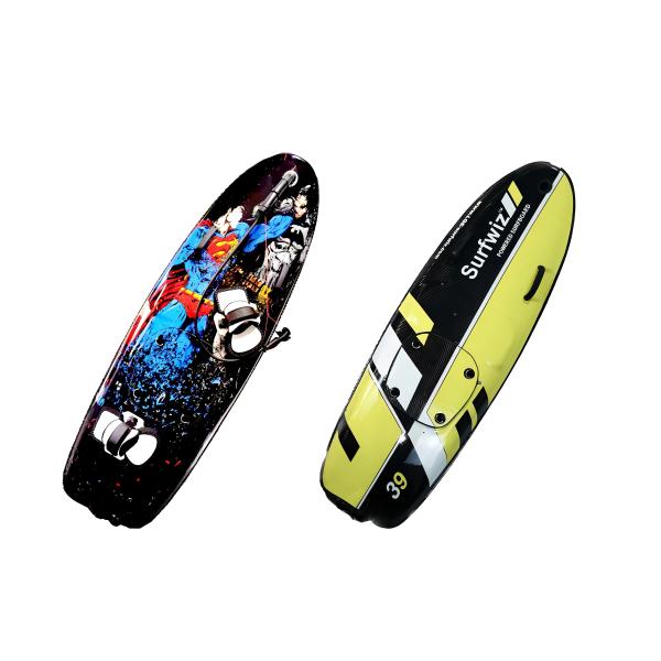 Quality BluePenguin Lightweight Red Electric/Fuel Jet Water Sports Surfboard for Lakes Rivers for sale