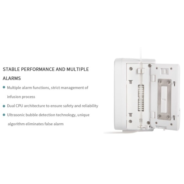 Quality Purple Horn Syringe Pump And Infusion Pump 1-1800ml/h adjustable for sale