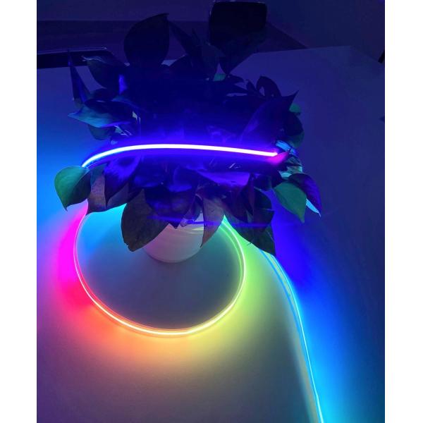 Quality IP65 Flexible COB Pixel Rgb Led Strip Silicon Sleeved 27w/m for sale
