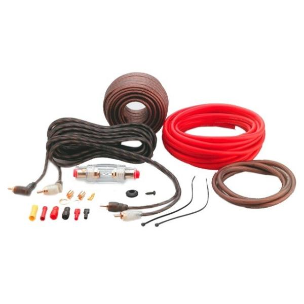 Quality 4awg Amp Installation Cable Kit 2500W Car Audio Cables Kit with Bare Copper for sale