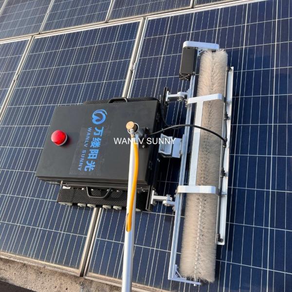 Quality Intelligent 1.1 Meter Width Brush for Solar Panel Cleaning in Building Industry for sale