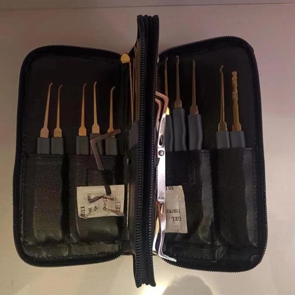 Quality Lock Pick Sets 24PC Hook Lockpick 20pcs House Lock Set for Picking Practice for sale