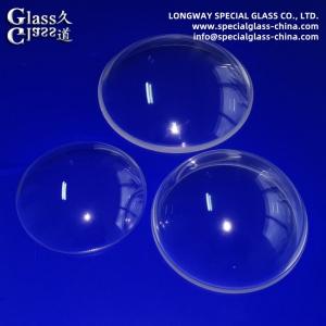 Quality Transparent Optical Dome Lens For Security Camera / Microscope / Telescope for sale