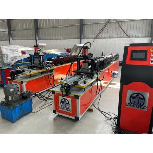 Quality “Door Shutter Roll Forming Machine Equipped with Hydraulic Cutter and PLC for sale