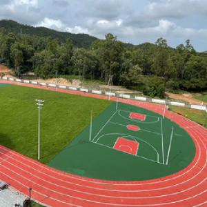 Quality High Friction IAAF Running Track For Bituminous Concrete Base Free Sample for sale