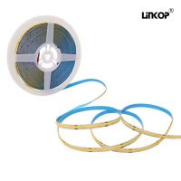 Quality 180 ° Beam Angle Cob Led Strip 5v 300 Leds/M Can Cut Single Color for sale