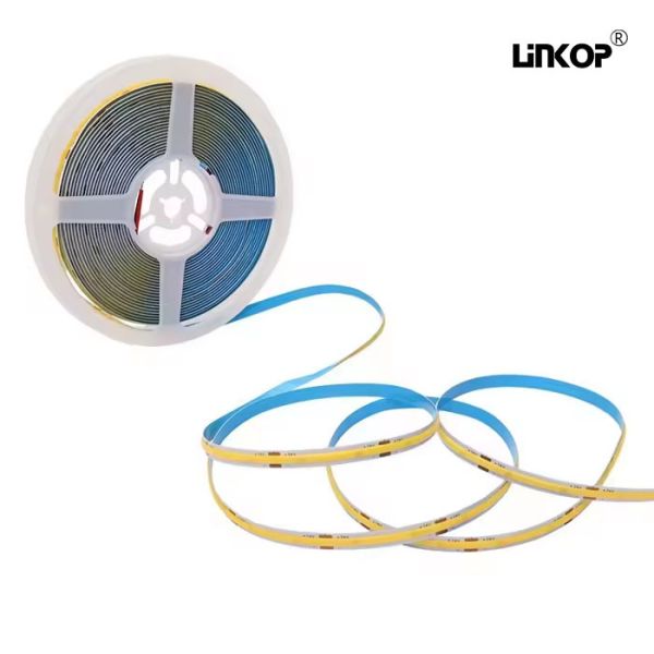 Quality 180 ° Beam Angle Cob Led Strip 5v 300 Leds/M Can Cut Single Color for sale