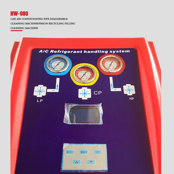 Quality R134A Gas Charging Car Air Conditioning Recharge Machine 750W for sale