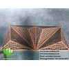 Quality 3D perforated aluminum panels for hotel facade customized metal sheet China for sale