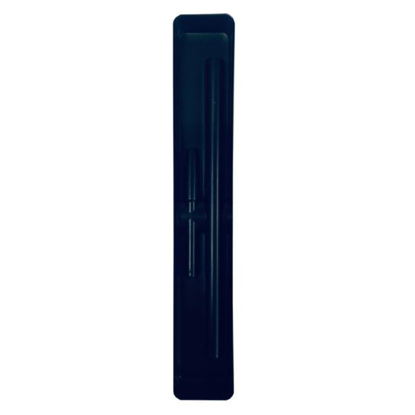 Quality Custom Luxury Plastic Insert Tray Black Matt PS Blister Packaging for Eyebrow for sale