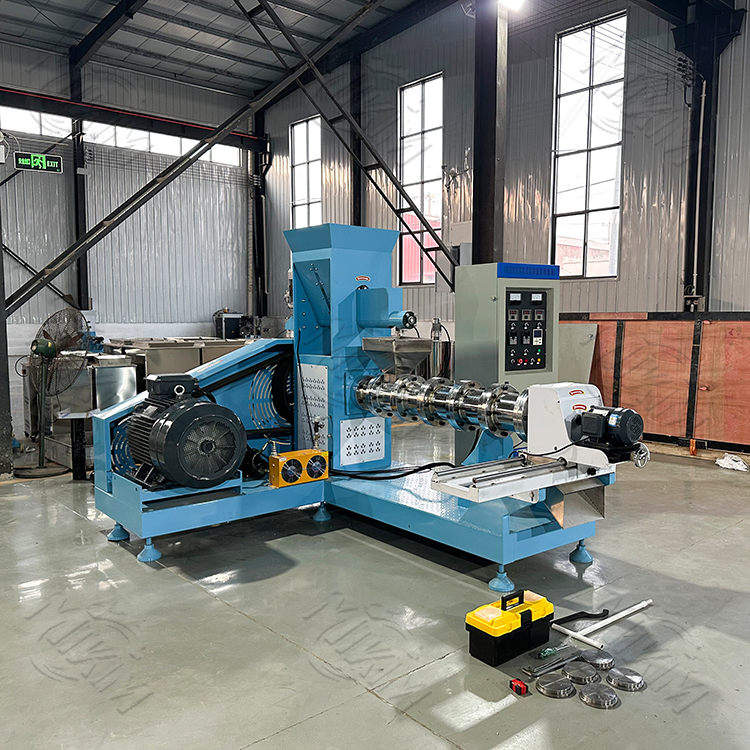 Quality Continuous & Automatic Pet Food Extruder Machine 380V/50Hz with Various Shapes for sale