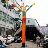 Quality Aurora Inflatable Advertising Signs Dummy Air Puppet Clown Sky Dancer Person for sale