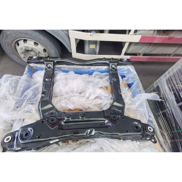 Quality The black front subframe of steel-aluminum mixed structure of Geely Geometry A is used for car body parts. for sale