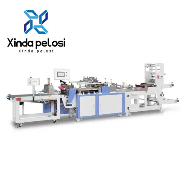 Quality LDPE PP OPP Plastic Zipper Bag Making Machine Customized Voltage for sale