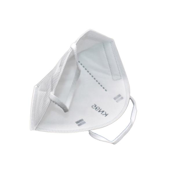 Quality Damp - Proof PM 2.5 Face Mask White Color 3D Solid Arc Design Smooth Breathing for sale