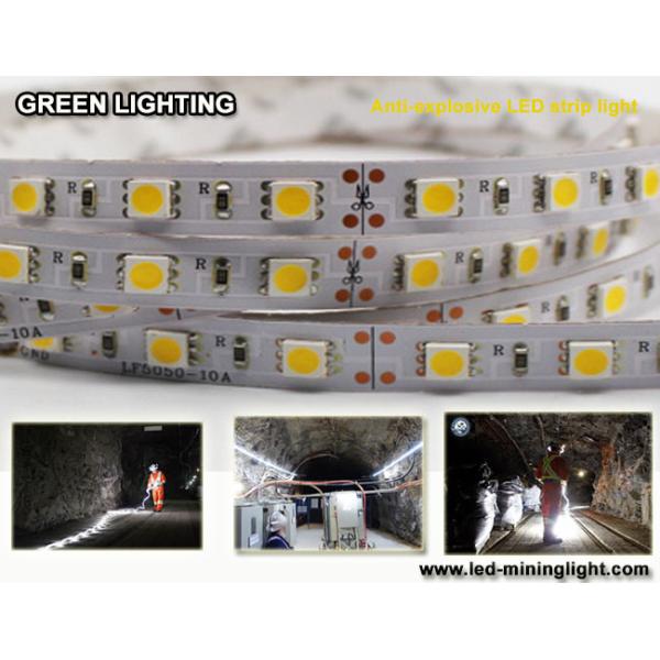 Quality Anti explsoive 1500 lum Flexible LED Strip Waterproof 60pcs led each meter for sale