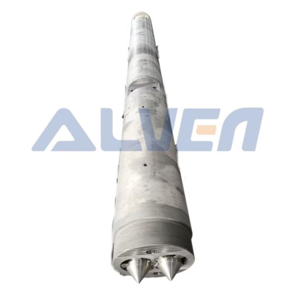 Quality 38CrMoAlA Parallel Twin Screw Barrel with 0.5-0.8mm Nitriding Depth for sale