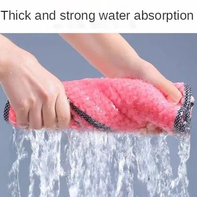 Quality Stainless Steel Microfiber Kitchen Cleaning Cloth 25x25cm for sale