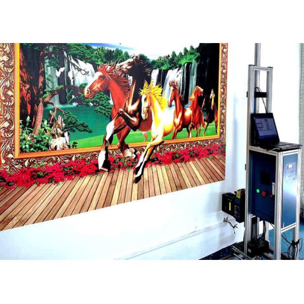 Quality movable wheels DX-10 EPSON Auto Lift 3D Wall Inkjet Printer for sale