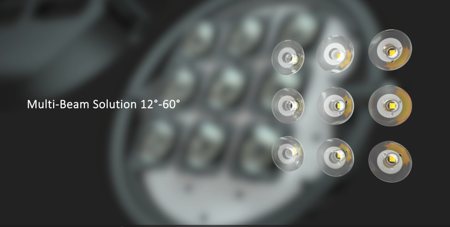 multiple beam Angle 12degree~60degree LED inground lights