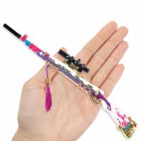 Quality Gun model keychain Kar98K Sniper and Rifle Metal Gun Shaped Keyring for sale